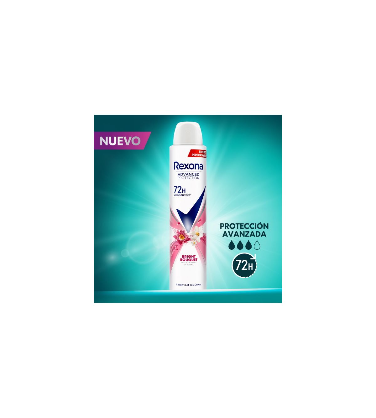 Advanced Protection Bright Bouquet | 200 ml - rexona | Perfumerías Avenida