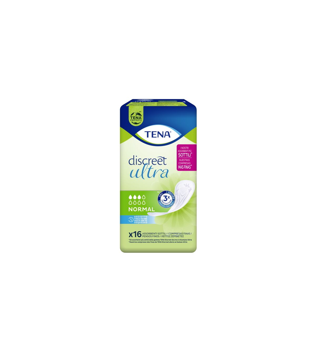 Discreet Ultra Normal | 16 uds - tena | Perfumerías Avenida
