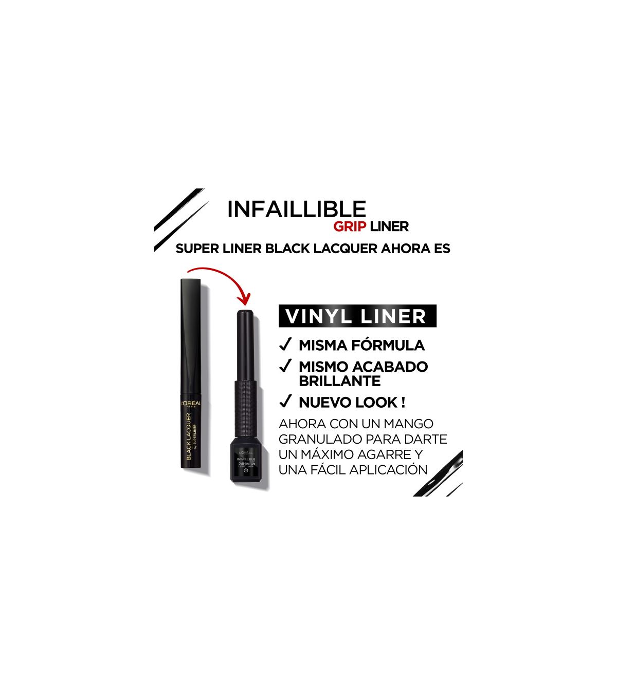 Infaillible Liquid Liner Vinyl Black 24H - l-oreal | Perfumerías Avenida
