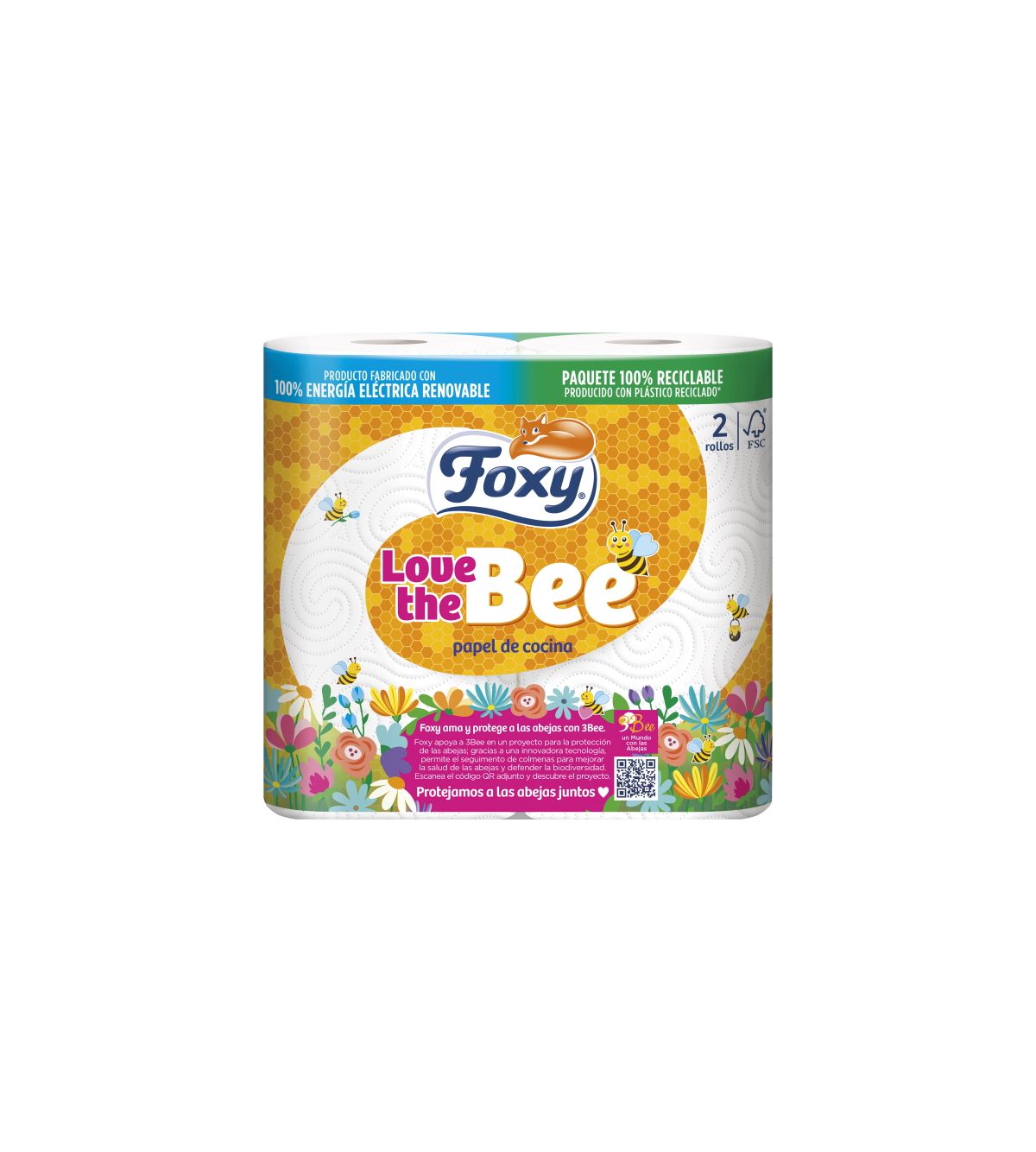 Love The Bee Papel de Cocina - foxy | Perfumerías Avenida