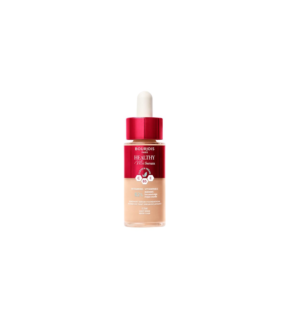 Healthy Mix Clean Serum Foundation - bourjois | Perfumerías Avenida