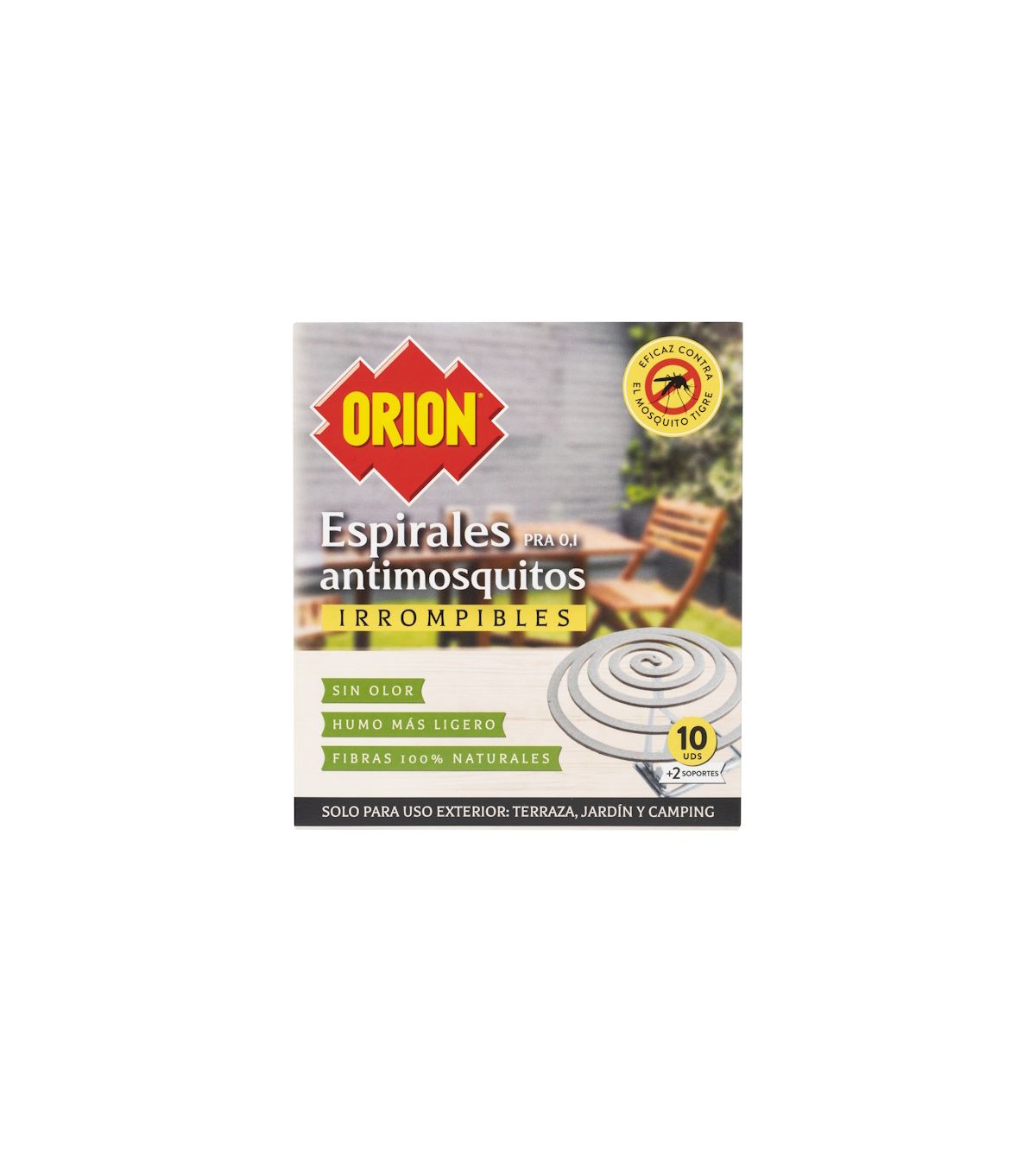 Espirales Antimosquitos para Exteriores | 10 uds - orion | Perfumerías ...