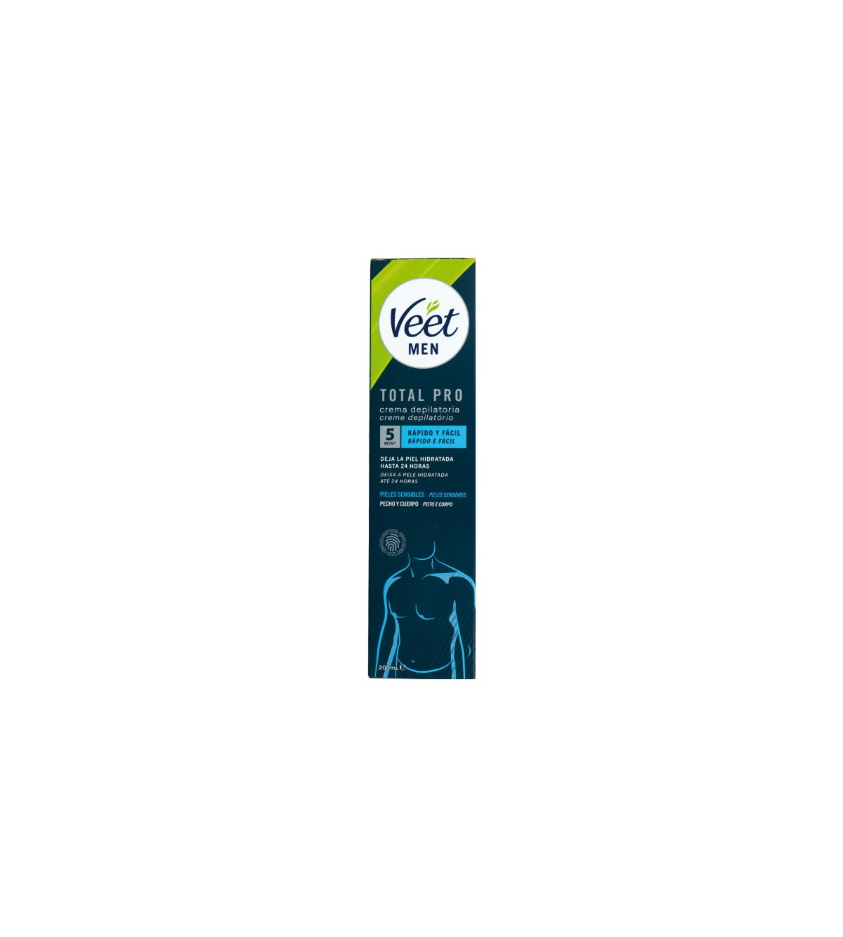 Total Pro Crema Depilatoria Pieles Sensibles | 200 ml - veet ...