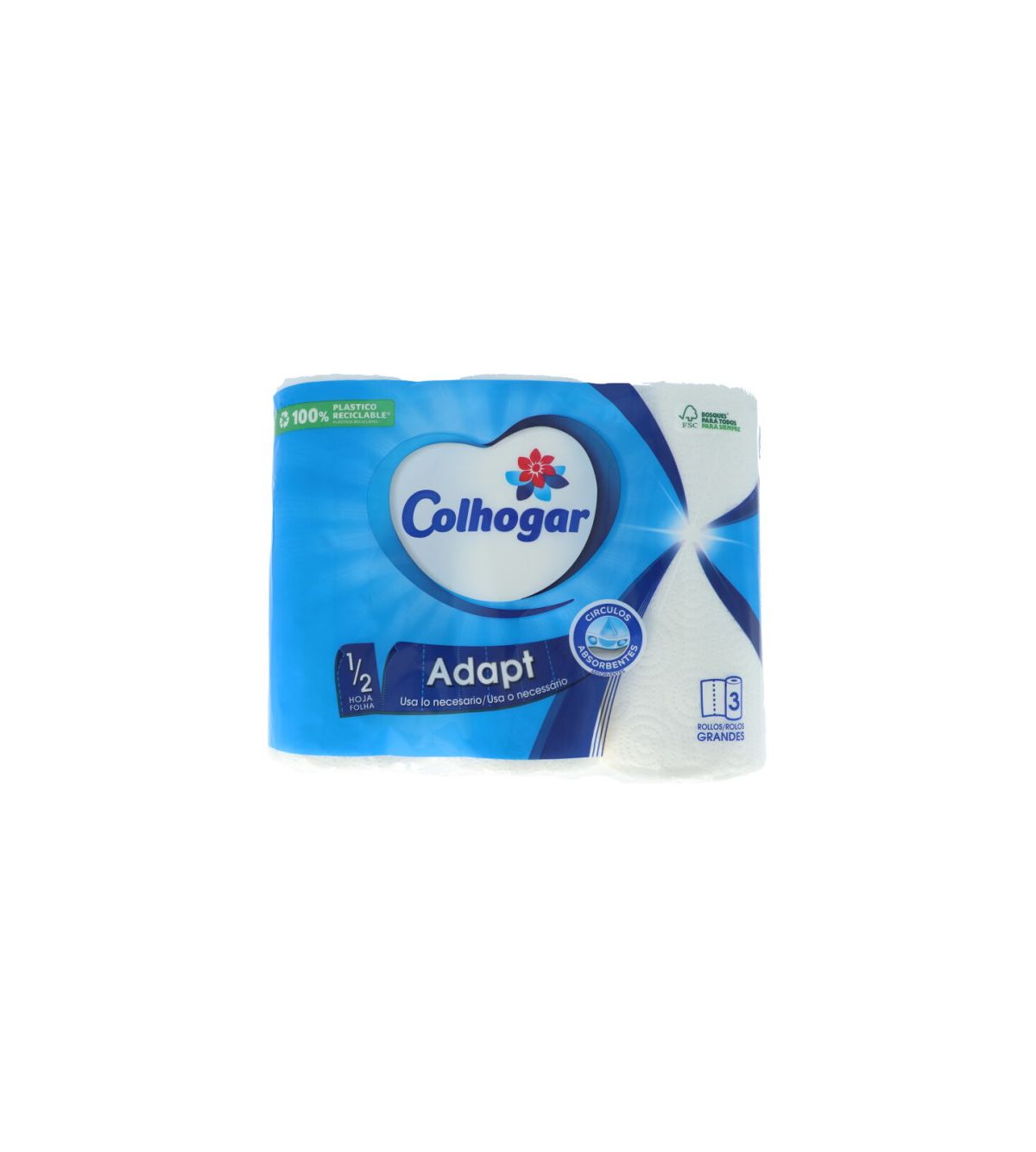 Rollo de Cocina Adapt 3 unidades - colhogar | Perfumerías Avenida
