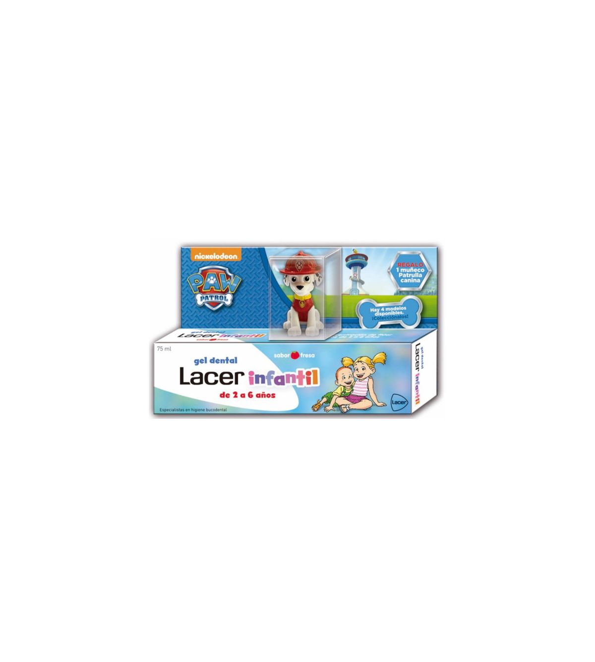 Lacer Infantil Gel Dental de 2 a 6 años Sabor Fresa | 75 ml - lacer ...